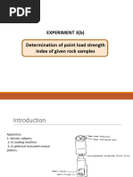 Point Load Test for Rock Strength Evaluation | PDF | Strength Of ...