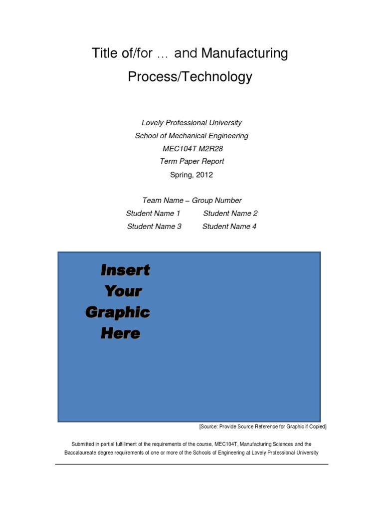 Term Paper Template | PDF | Engineering | Epistemology