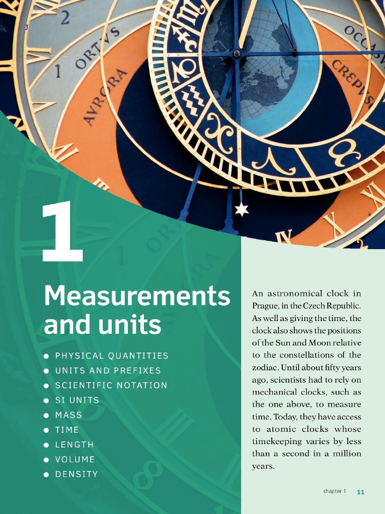 1.textbook Notes-Measurement and Units | PDF