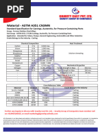 ASTM A351 CF3M Material Specifications | PDF | Stainless Steel | Metals