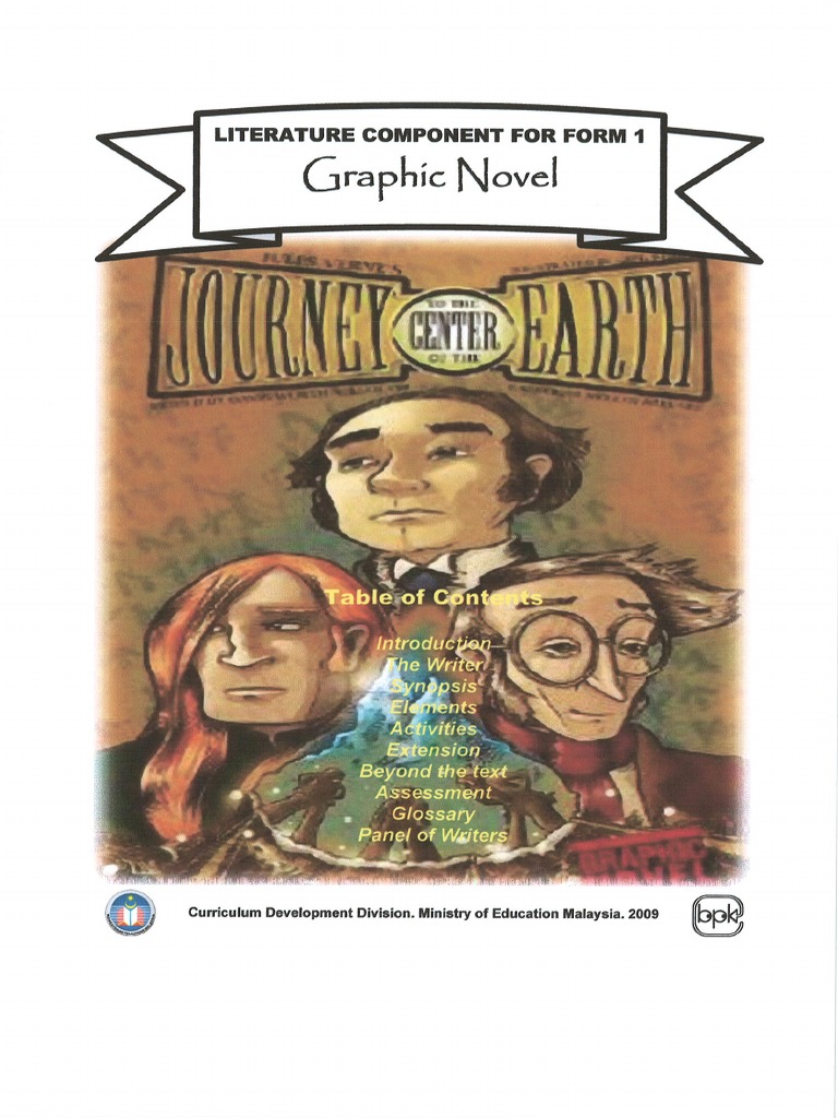 Graphic Novel - Journey To The Centre of The Earth | PDF