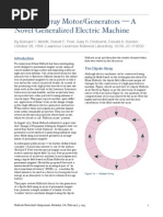 Design and Simulation of Self-Running Magnetic Motor | PDF | Electric ...