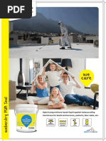 Weberdry 360 PU Waterproofing Guide | PDF | Concrete | Materials