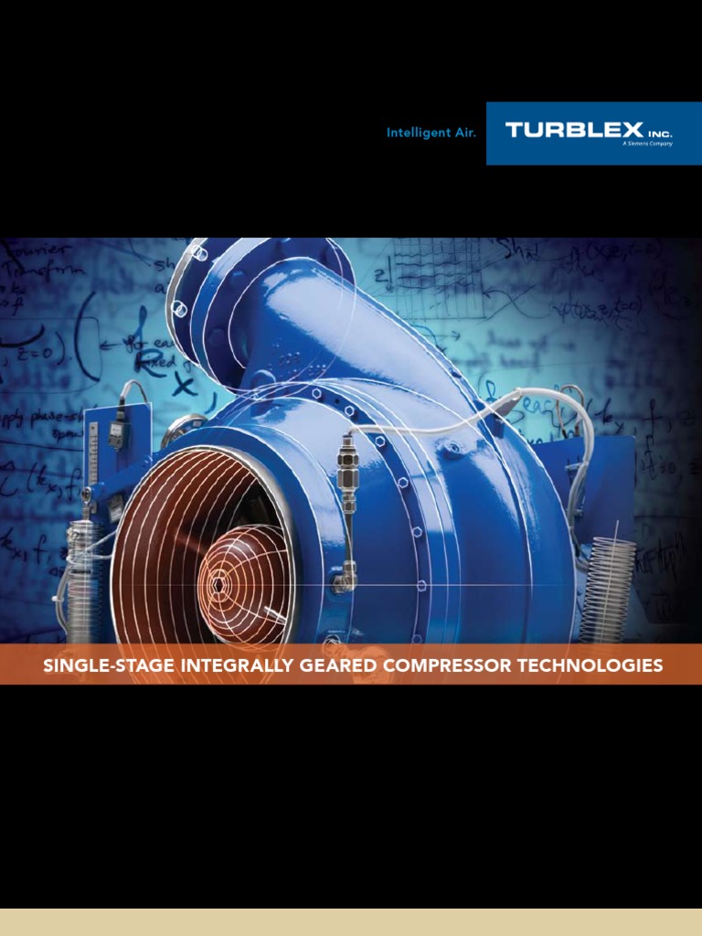 Turblex - Bulletin 2000 | PDF | Gas Compressor | Bearing (Mechanical)