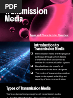 Types of Guided Media Explained | PDF | Transmission Medium | Electronics