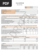 GSTR-3B Form and Excel Template Guide | PDF | Taxes | Economies
