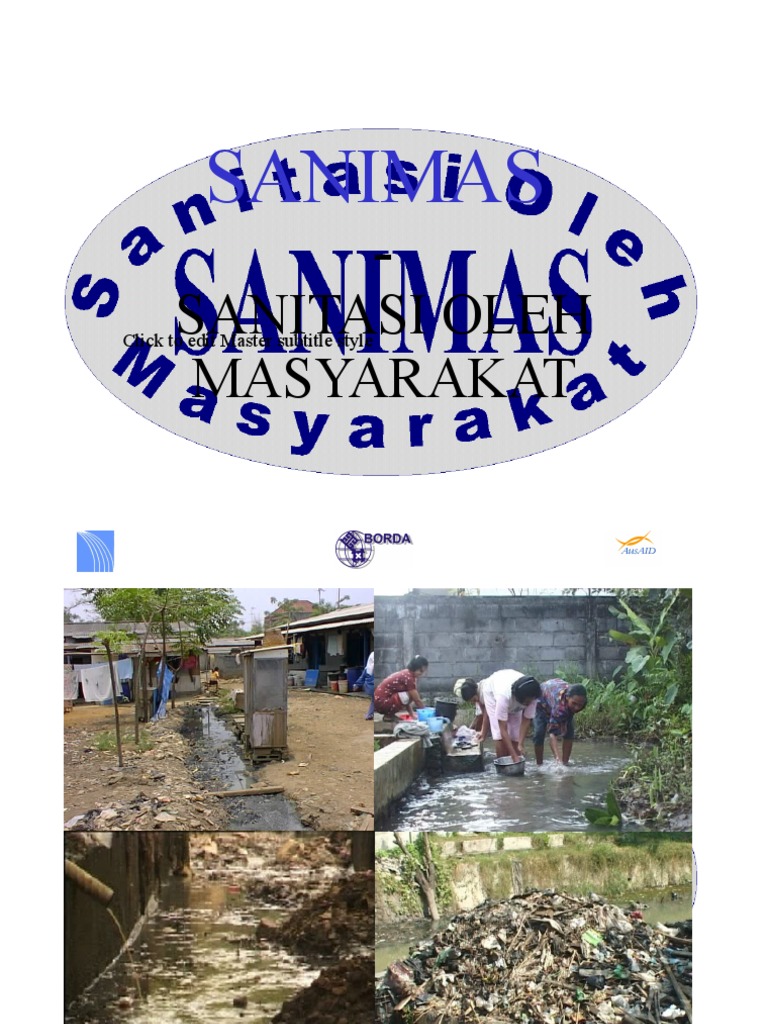 SANIMAS (Sanitasi Oleh Masyarakat) | PDF