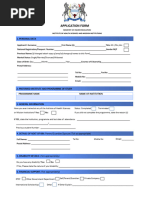 IHS Botswana Application Form 2025 | PDF