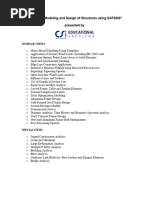 SAP2000 V20 Truss Analysis Guide | PDF | Truss | Young's Modulus