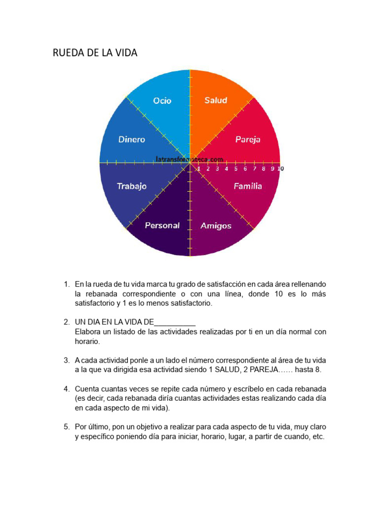 Rueda de La Vida | PDF