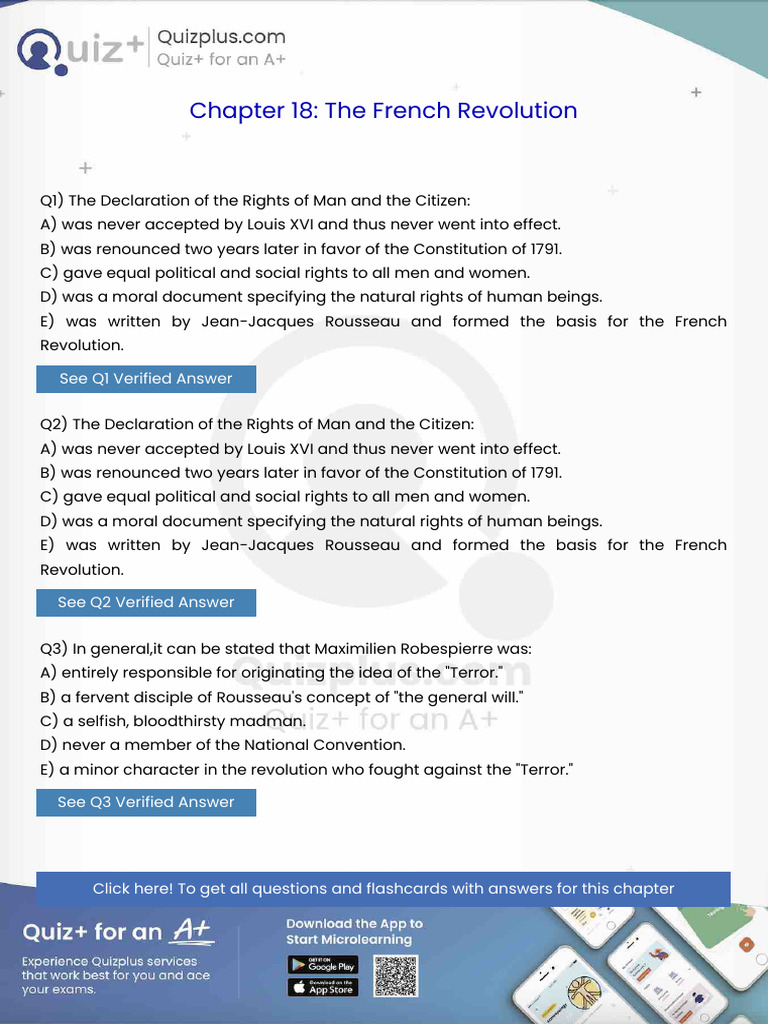 The Declaration of the Rights of Man and the Citizen | PDF | French ...
