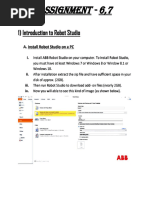 RAPID Programming for ABB Robots | PDF | Input/Output | Subroutine