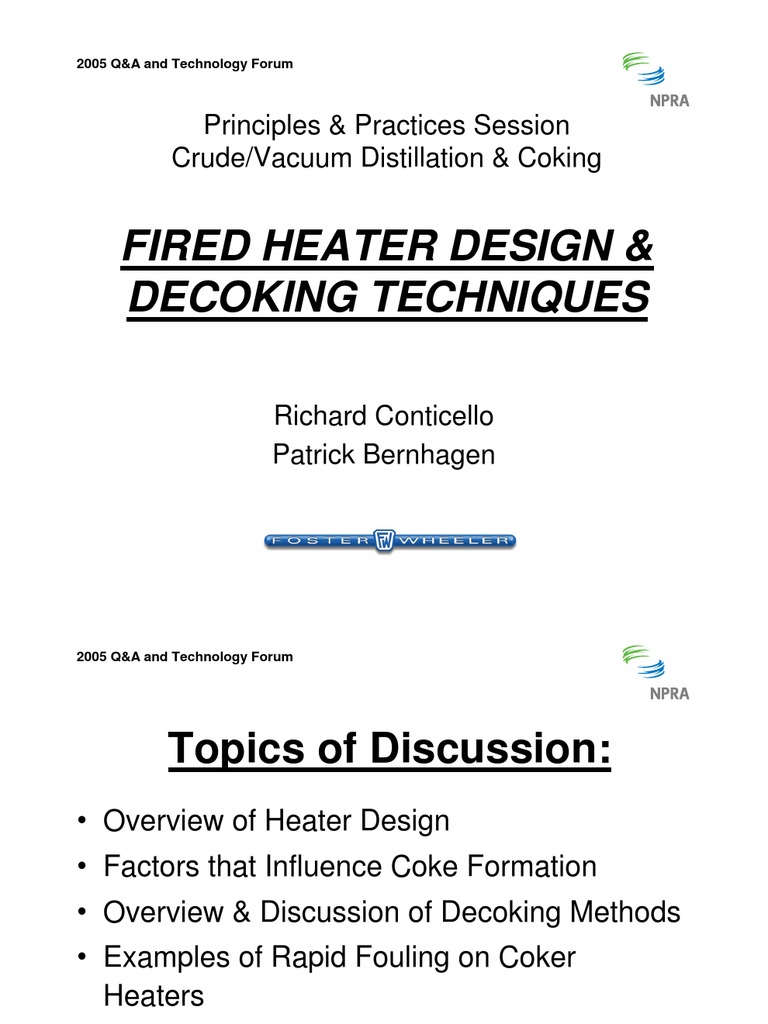 Fired Heater Design | PDF | Hvac | Furnace