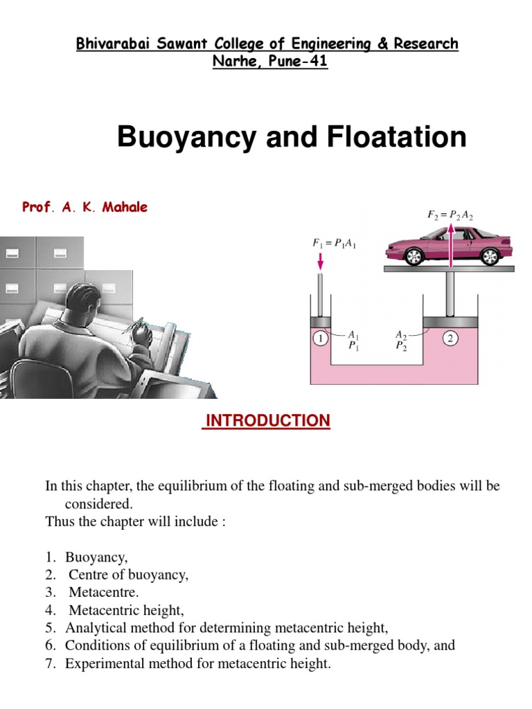Buoyancy and Floatation | PDF | Buoyancy | Physical Sciences