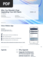 ACI Fabric Upgrade Guide | PDF | Backup | Computing