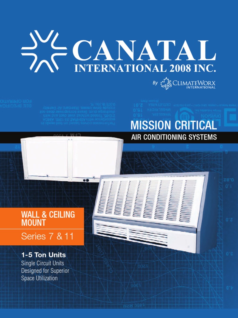 Aire Acondidiconado Canatal 7 - 11 | PDF | Air Conditioning | Mechanical Fan