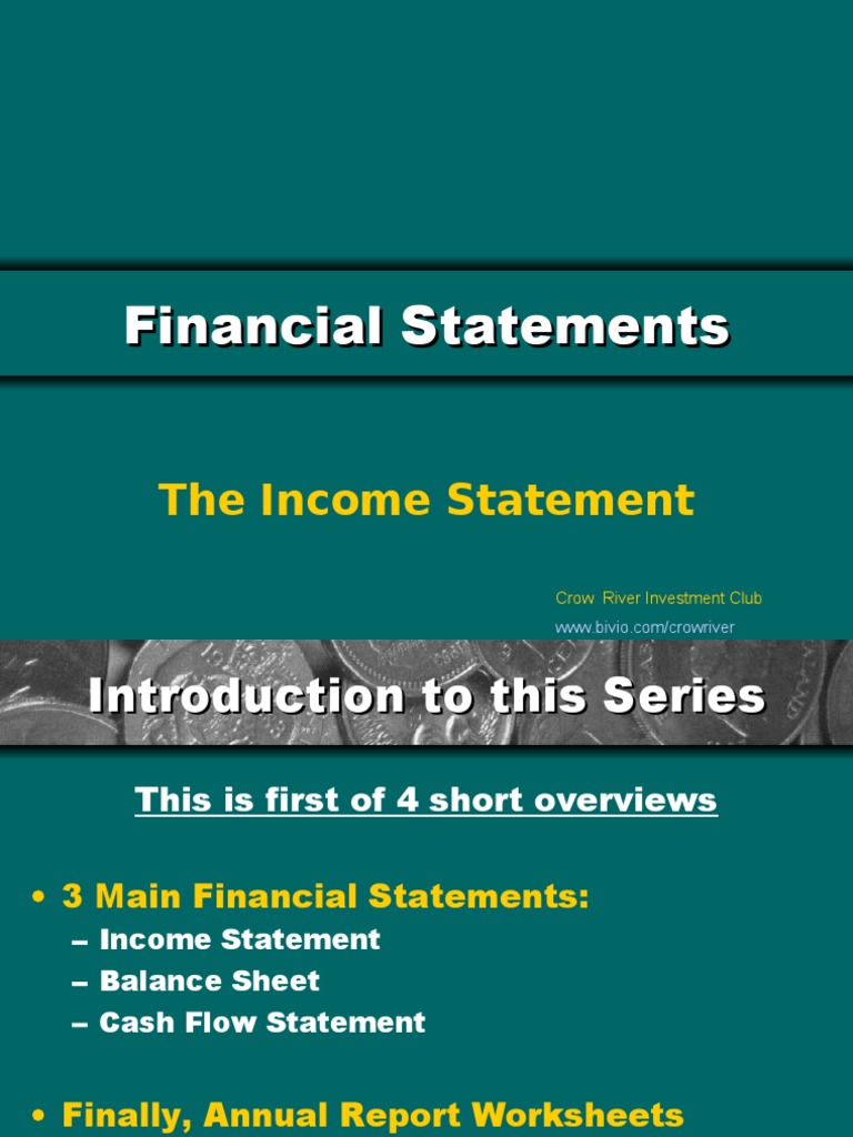 9 Income STMT | PDF