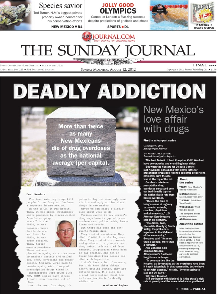Deadly Addiction Drug Series - Albuquerque Journal | PDF | Heroin ...