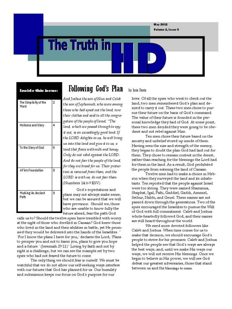 Truth HD May 2012 | PDF | Saint Peter | Trinity
