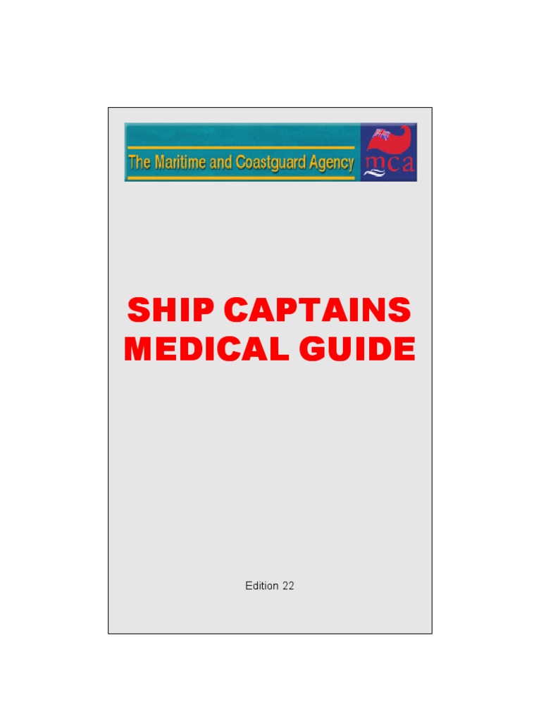 Ship Captains Medical Guide 22 | PDF | First Aid | Bleeding