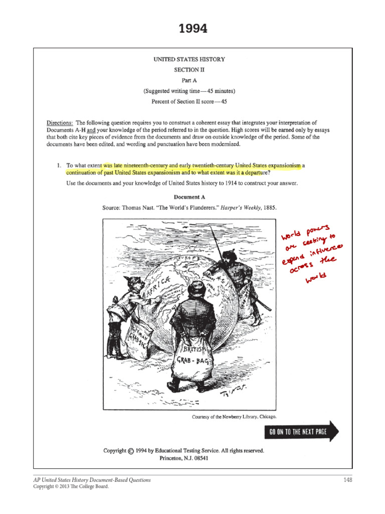 Imperialism DBQ | PDF