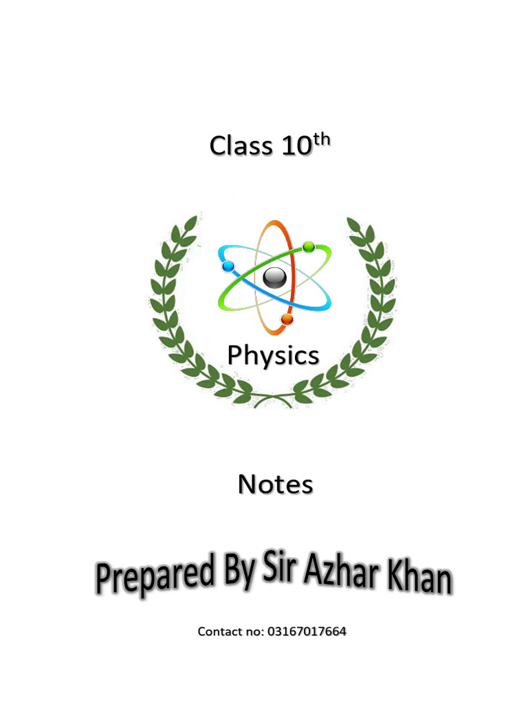 Class 10 Phy Complete Notes | PDF | Waves | Sound