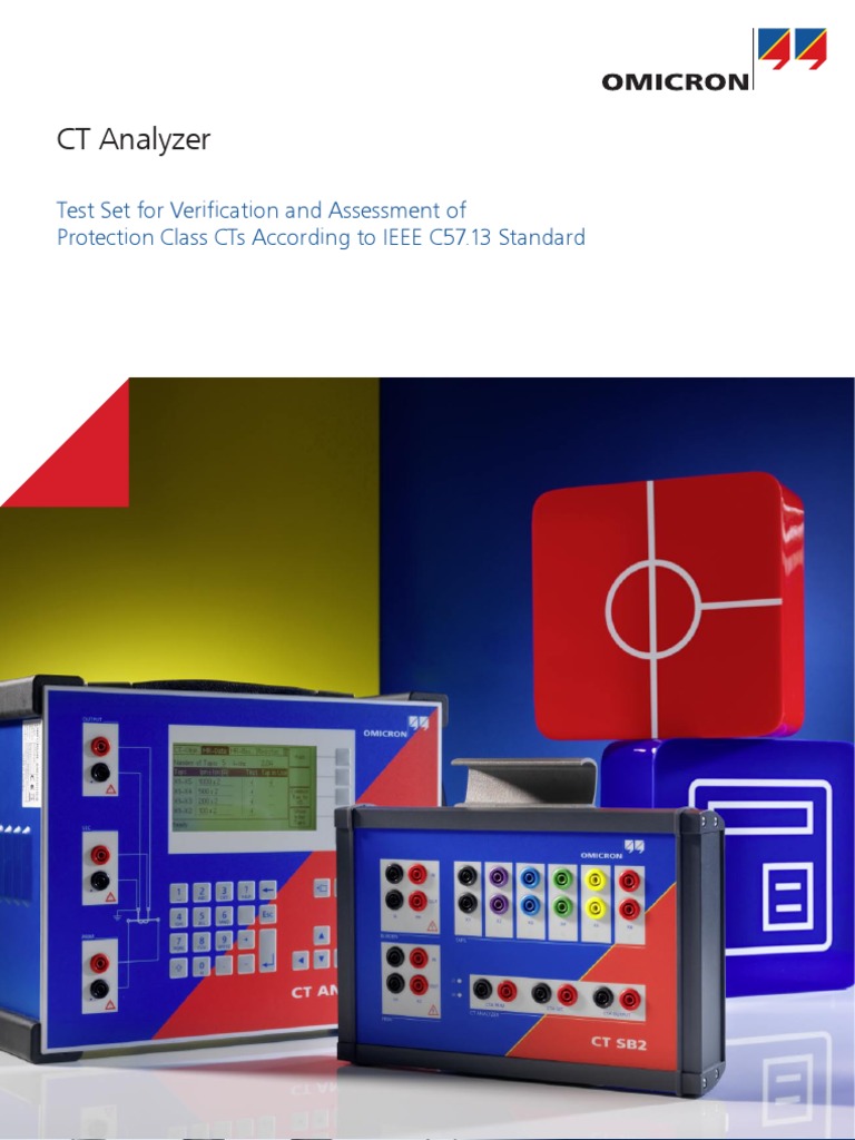 CT Analyzer IEEE Protection ENU | PDF | Ct Scan | Electronics