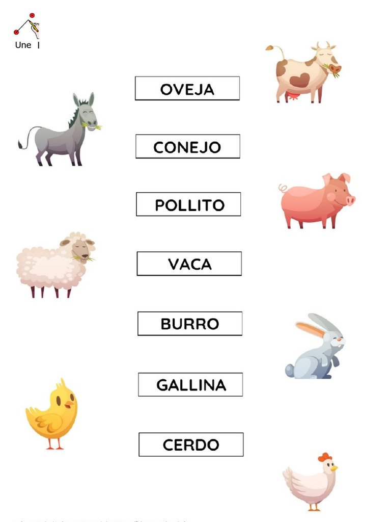 Lectoescritura Animales | PDF