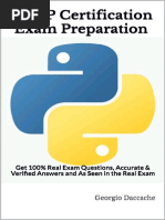 PE1 Python Essentials 1 Module 2 Test Exam Answers 100 2024 | PDF ...