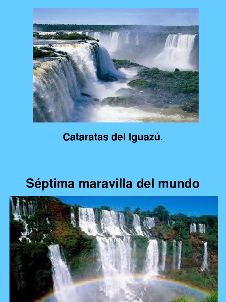 Características de las Cataratas del Iguazú | PDF