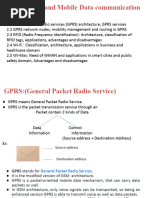 GPRS Architecture in Wireless Communication | PDF | General Packet ...