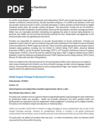 Global Surgery Package Overview | PDF | Surgery | Surgeon