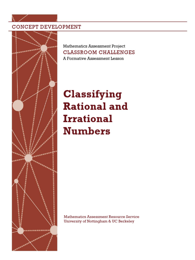 Rational and Irrational Numbers r1 | PDF | Numbers | Rational Number