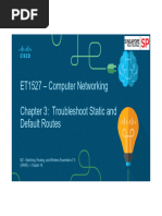 Understanding Static Routes and Forwarding | PDF | Internet ...