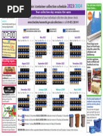 Halifax 2025 Waste Collection Schedule | PDF | Waste | Waste Management