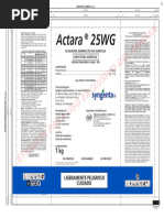 Ficha Técnica del Insecticida Closer 240 SC | PDF | Insecticida | Toxicidad