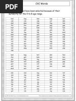 Quick Articulation Check: Place-Manner-Voice Chart: Consonants | PDF ...