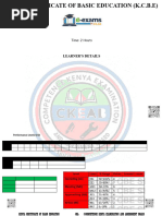 GRADE 10 CSL 001 2026 Exam | PDF | Leadership