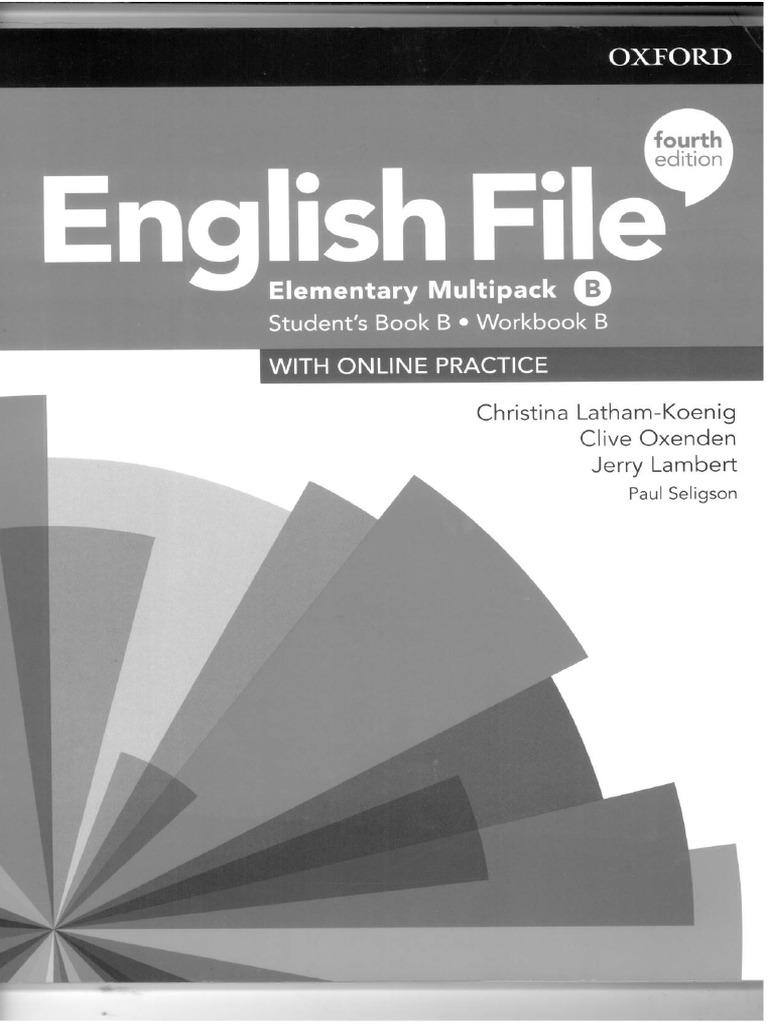 English File 4th Edition Elementary Multipack B SB-WB Unit 7-12 (Rojo ...