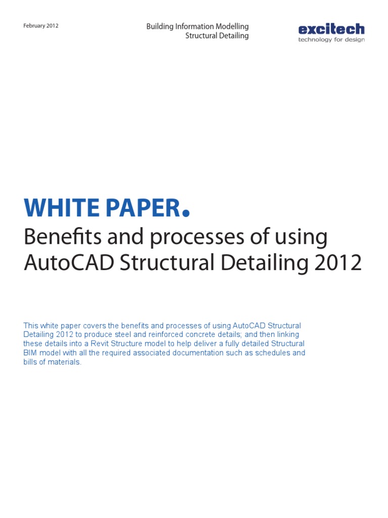Autocad Structural Detailing Benefits | PDF | Autodesk Revit | Building ...