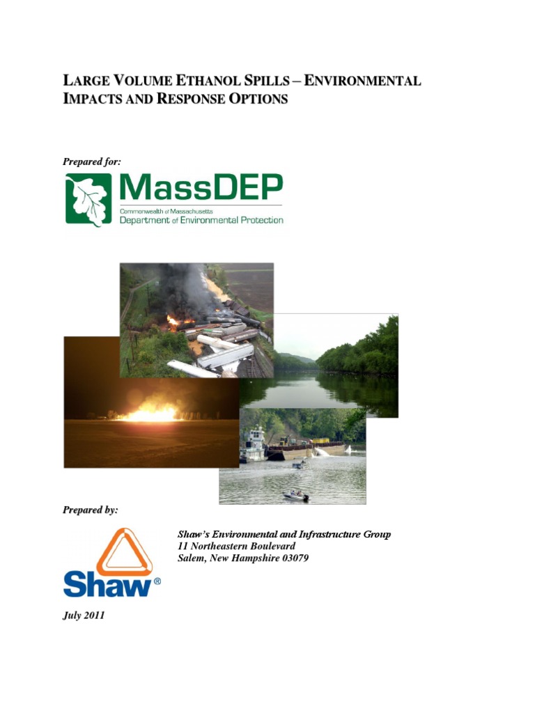 Ethanol Spill Impacts and Response 7 11 | PDF | Gasoline | Water