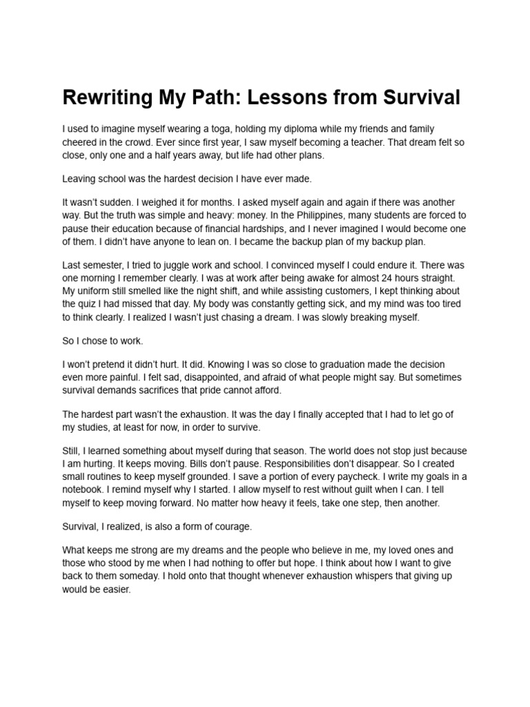 Rewatching-My-Path-Lessons-from-Survival | PDF