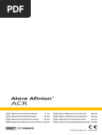 Afinion HbA1c Error Code Troubleshooting | PDF | Assay | Nature