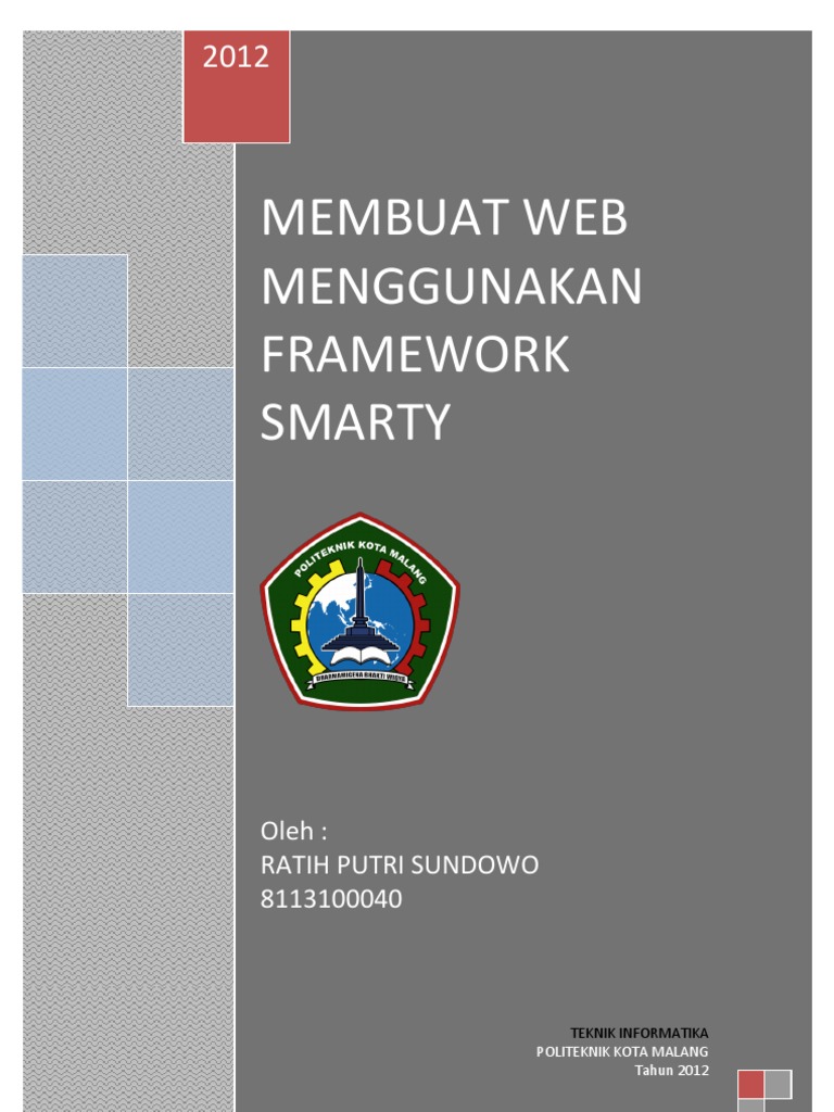 Makalah Membuat Web Dengan Smarty Framework | PDF