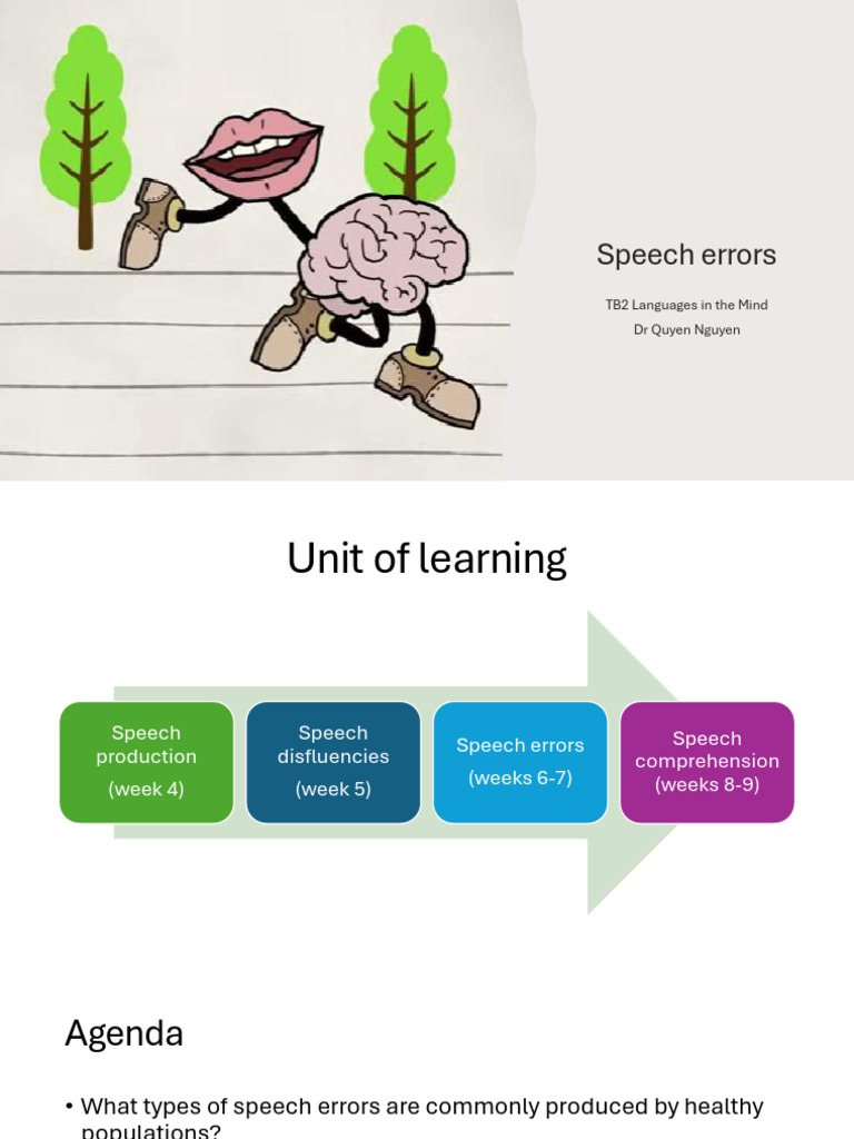 week 7 | PDF | Speech | Word
