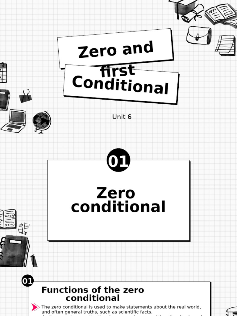Zero and First Conditional Presentation | PDF | Sentence (Linguistics ...