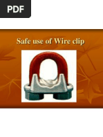 Wire Rope Clip Installation Guide | PDF