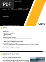 ANSYS Fluent VOF Model Overview | PDF | Fluid Dynamics | Physical Phenomena