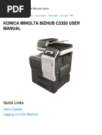 Bizhub C360i C300i C250i - Quick Guide - en - 4 3 0 | PDF | Ac Power ...