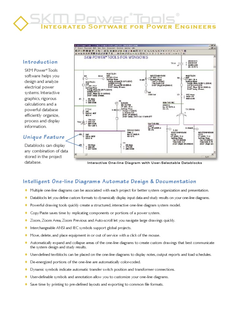 SKM Power Tools: Integrated Software For Power Engineers | PDF ...